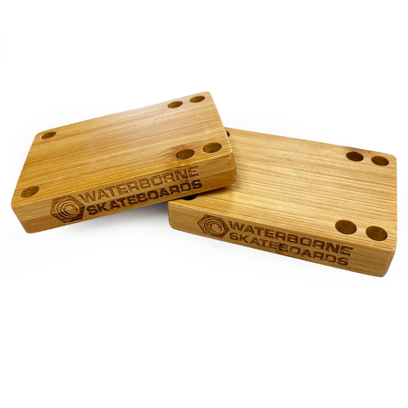 Waterborne Bamboo Block Risers – Waterborne Skateboards